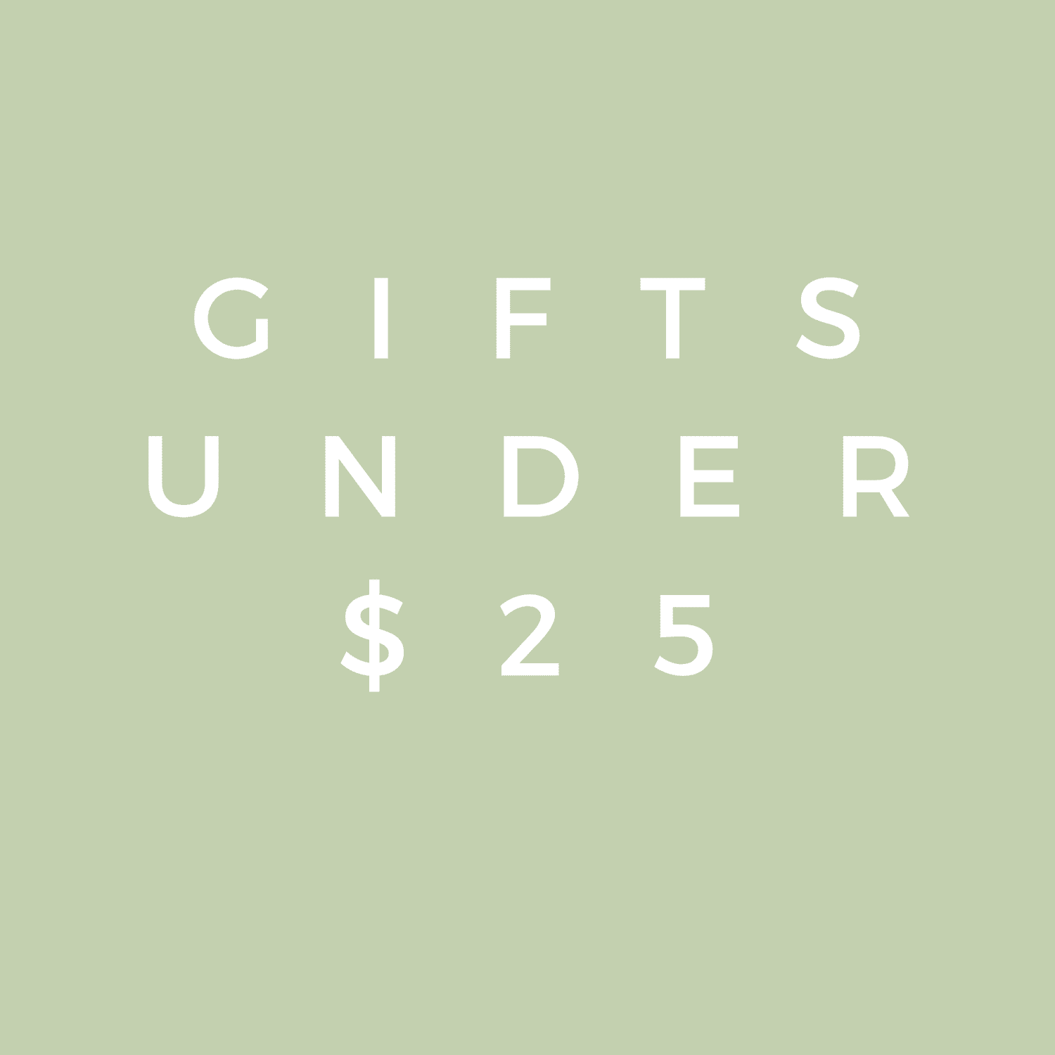 Holiday Gift Guide Under $25 — LIVEN DESIGN