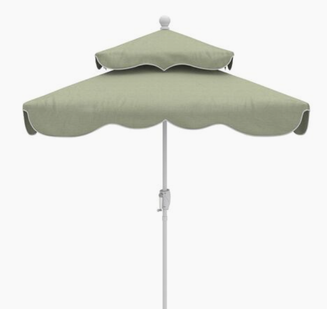 Outdoor Decor | Green Patio Umbrellas — LIVEN DESIGN