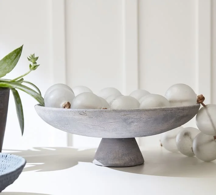 Decorative Footed Pedestal Bowls For The Home — LIVEN DESIGN