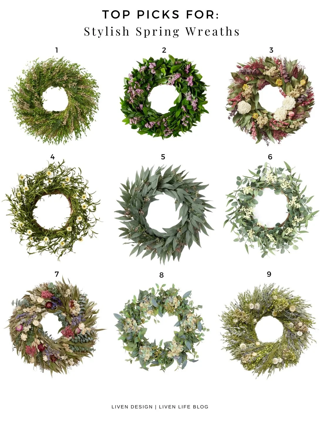 Best of Spring Wreaths — LIVEN DESIGN