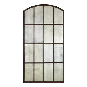 Making a Stunning Statement with a Windowpane Mirror — LIVEN DESIGN