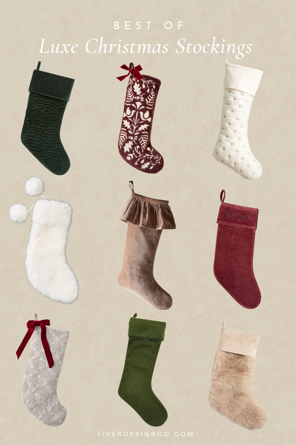 Holiday Decor : Best of Christmas Stockings — LIVEN DESIGN