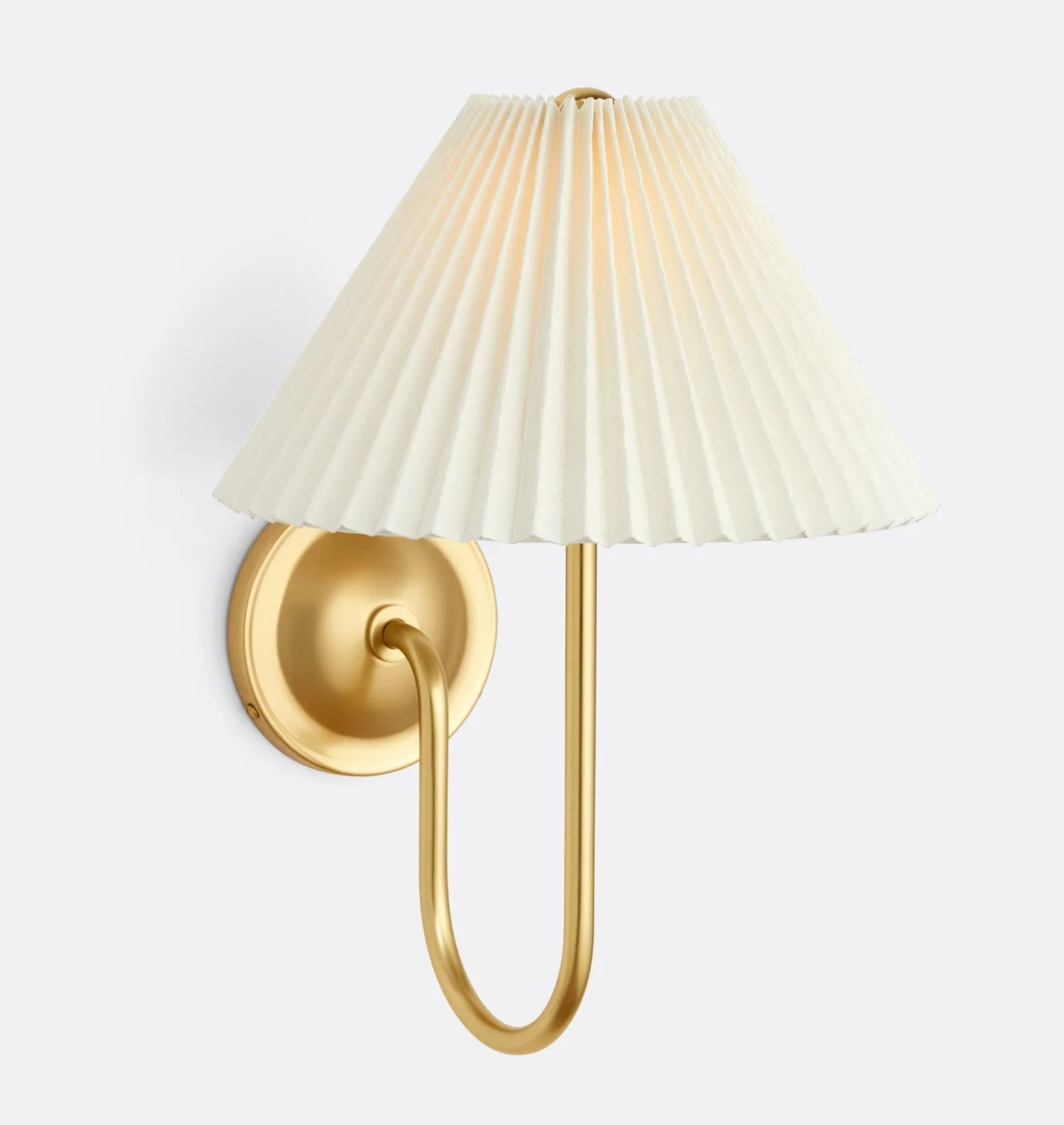 Save or Splurge | Pleated Shade Brass Sconce — LIVEN DESIGN