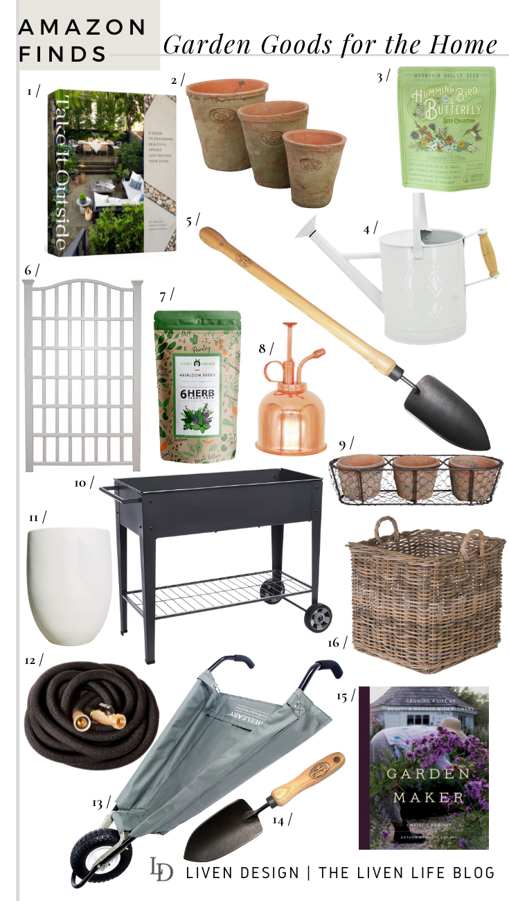 Amazon Finds For April | Garden Goods — LIVEN DESIGN