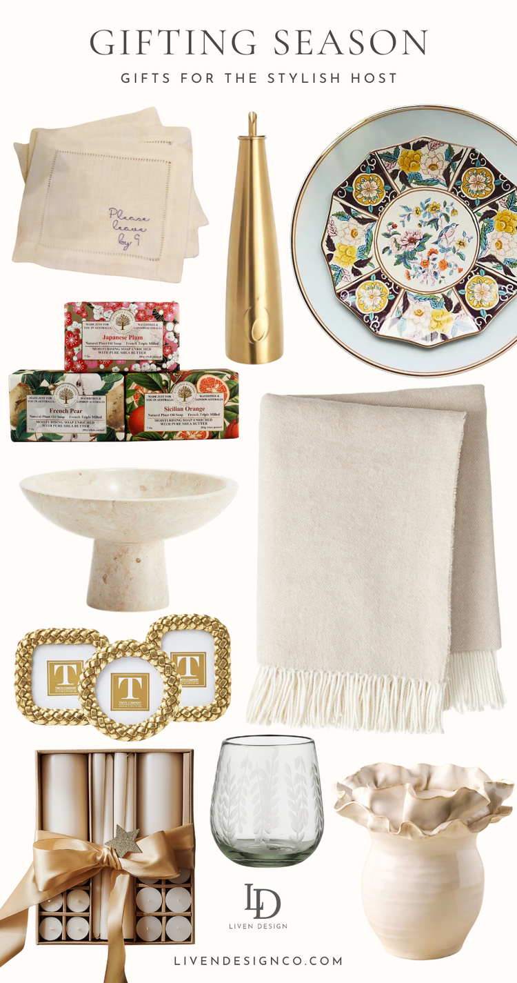 Gifting Season 2024 | Gifts For The Stylish Host — LIVEN DESIGN
