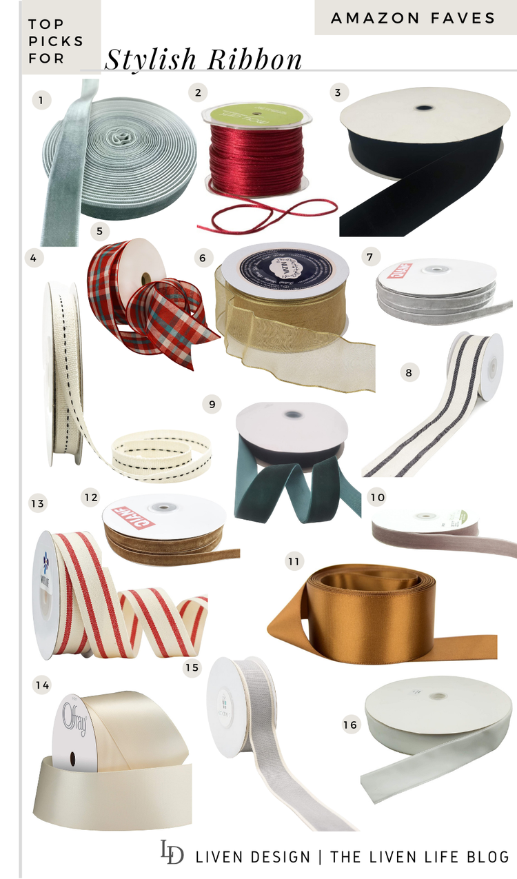 Best Stylish Ribbon From Amazon — LIVEN DESIGN