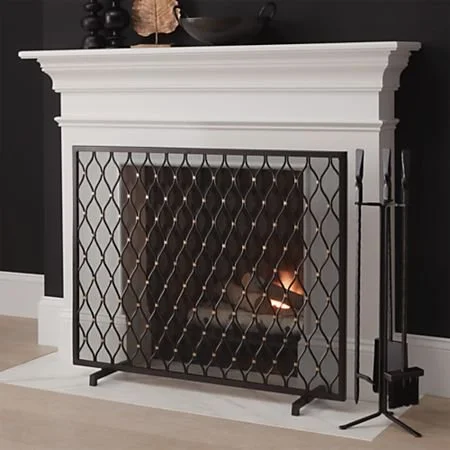 12 Best Decorative Fireplace Screens — LIVEN DESIGN