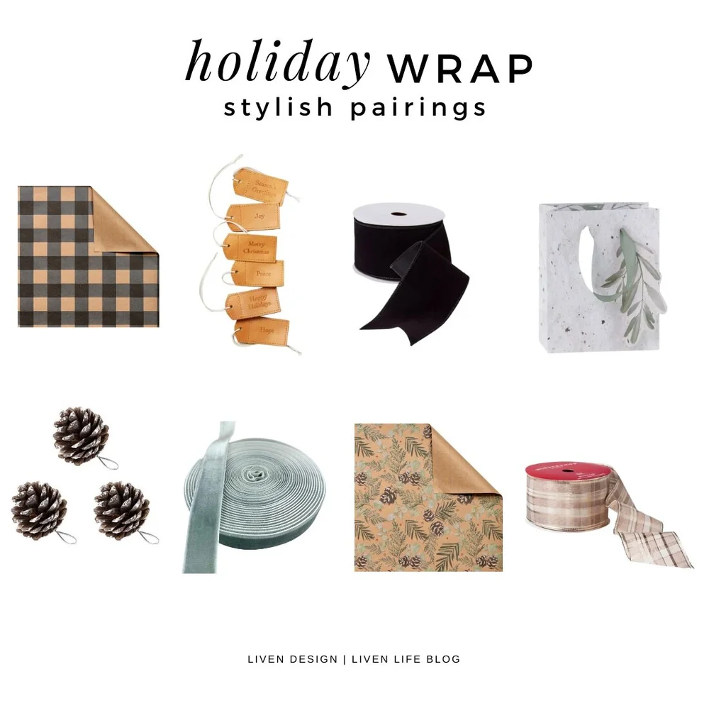 Stylish Holiday Gift Wrap — LIVEN DESIGN