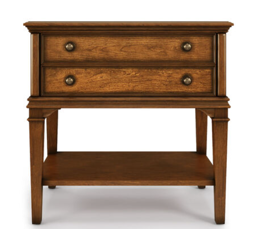 Best of Rich & Deep Brown Wood Nightstands — LIVEN DESIGN