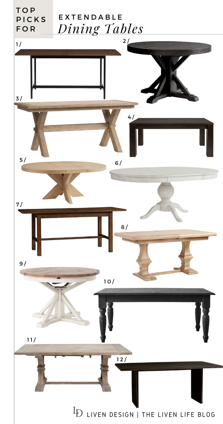 Best of Extendable Dining Tables — LIVEN DESIGN