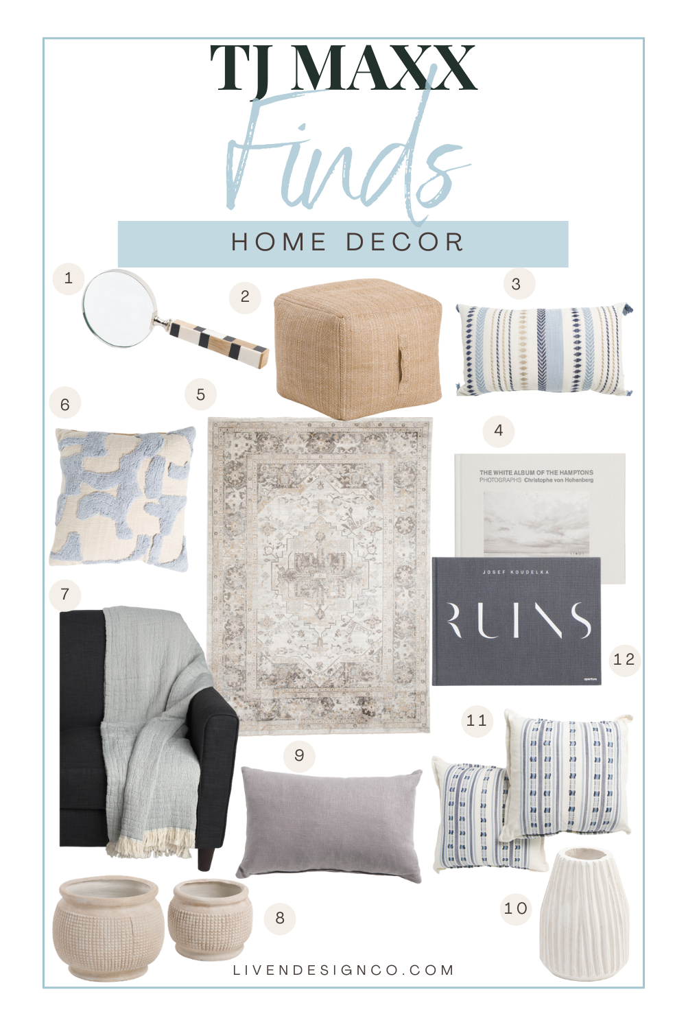 T.J. Maxx Home Finds — LIVEN DESIGN