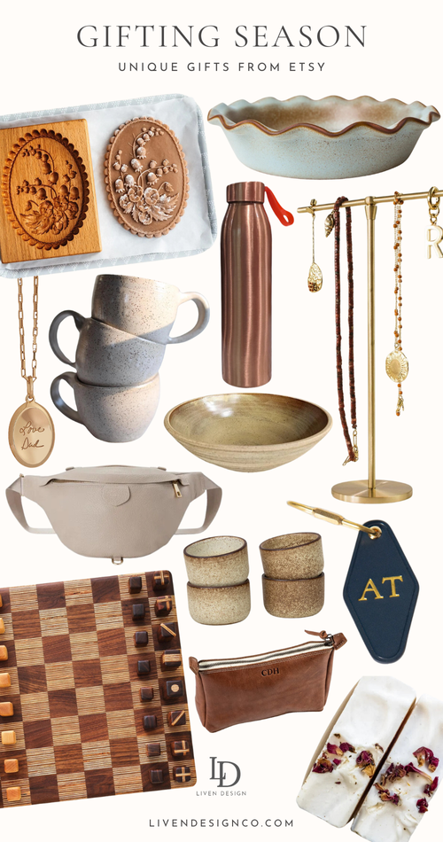 Gifting Season 2024 | Unique Gifts From Etsy — LIVEN DESIGN