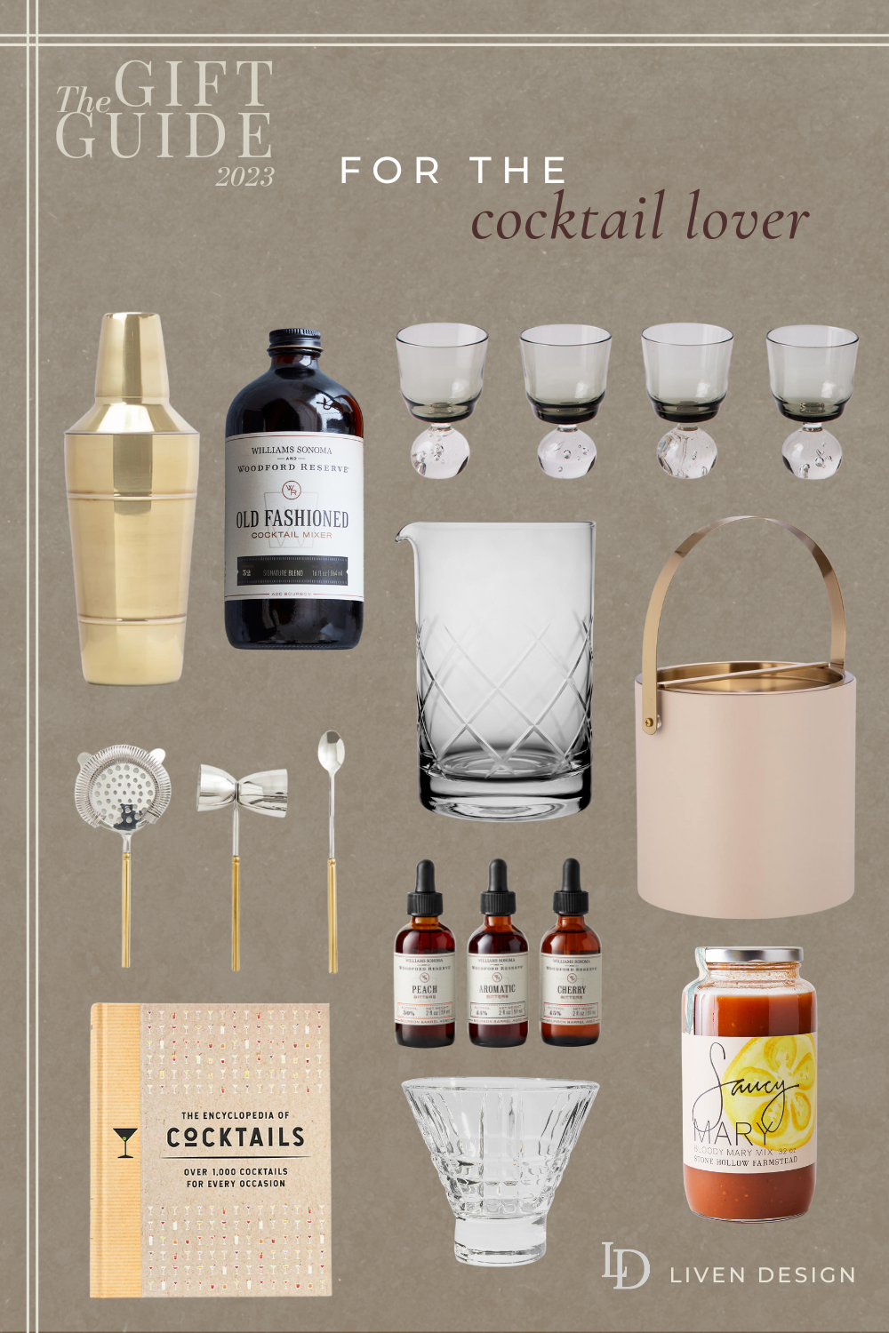 The Gift Guide 2023 | Gifts for the Home Bar — LIVEN DESIGN