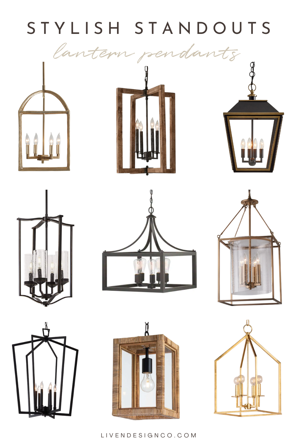 Stylish Standouts: Lantern Pendants — LIVEN DESIGN