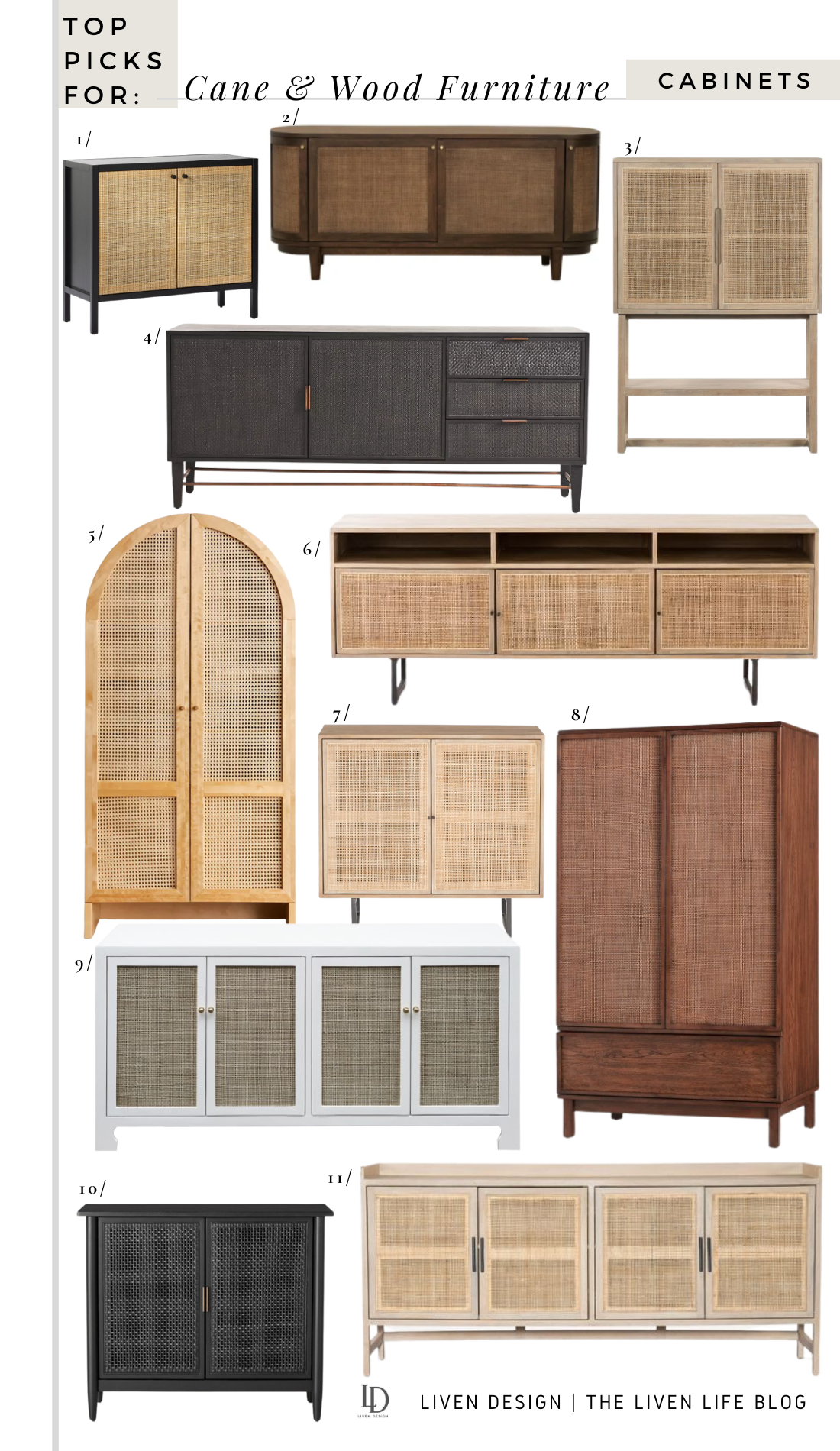 Best of Cane Cabinets — LIVEN DESIGN