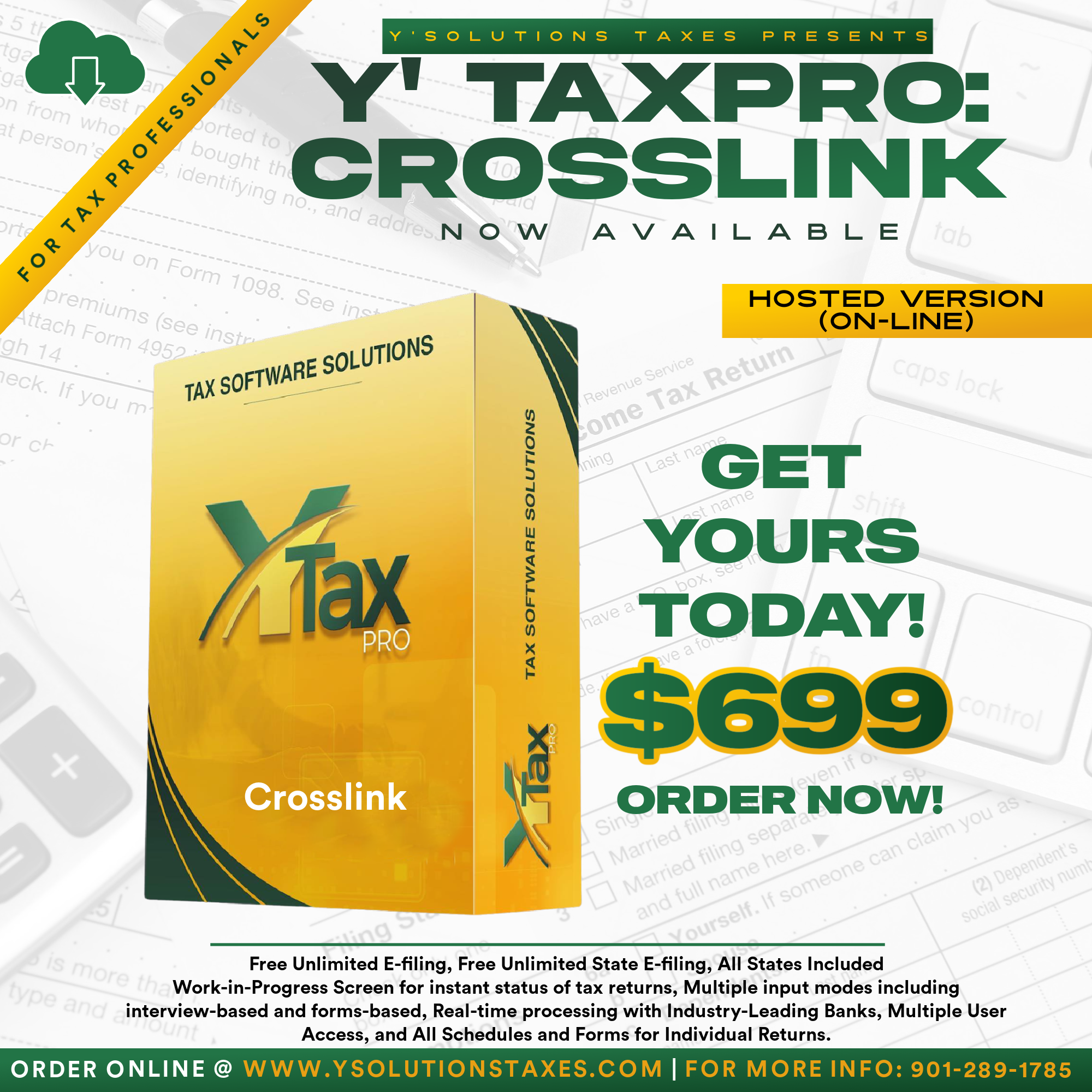 PURCHASE — Y' Solutions Taxes & Tax School