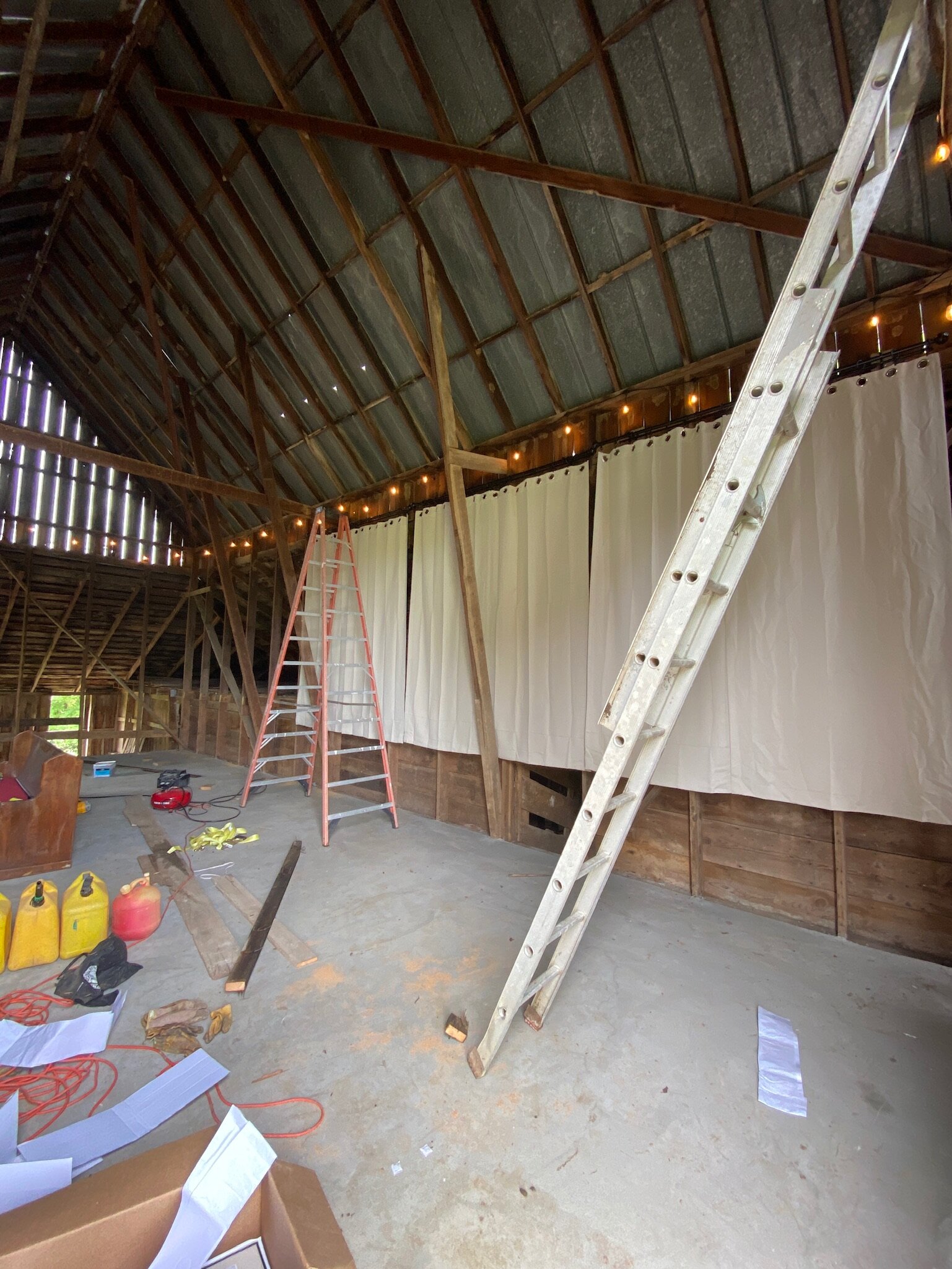 Our Historic Barn Restoration — Z&M Twisted Vines Wines and Winery