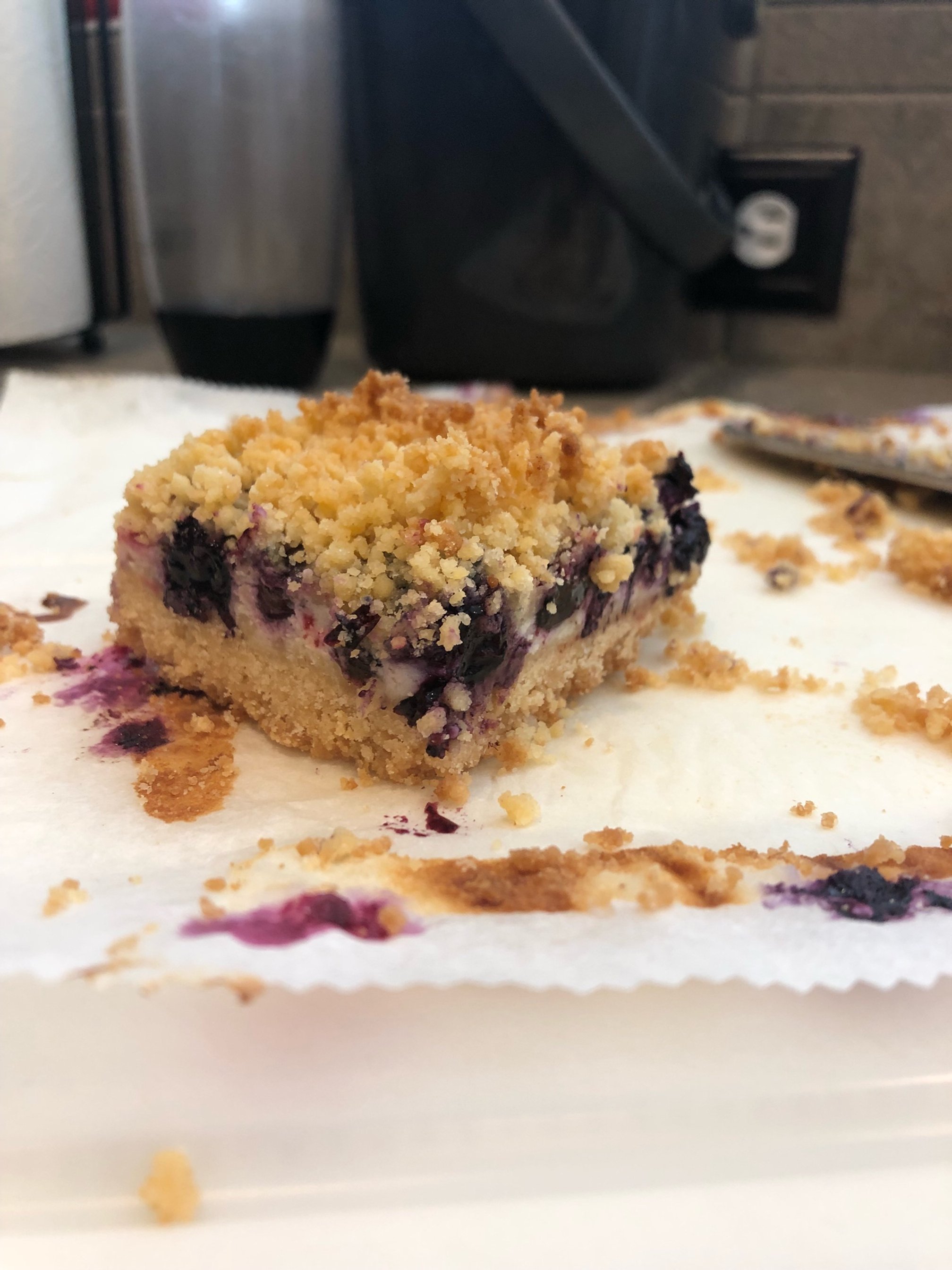 Blueberry Crumble Muffins — Dine with Hope