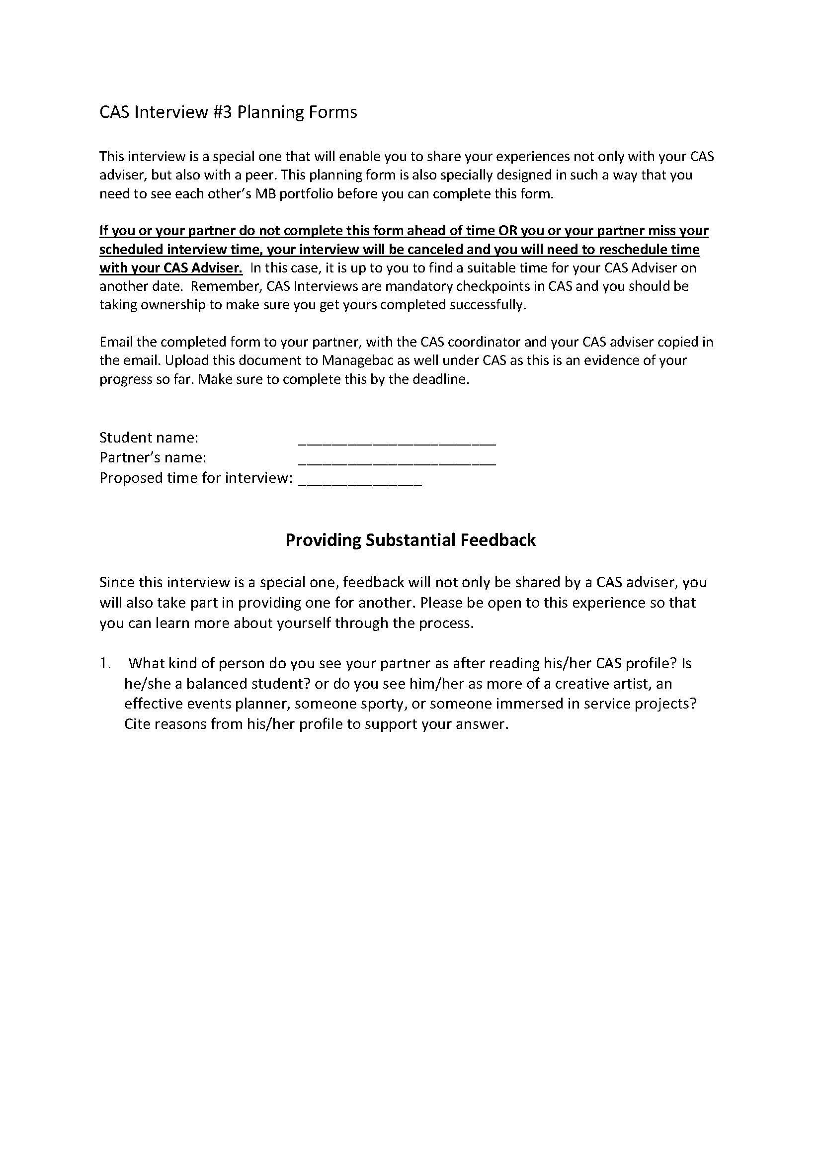 CAS file — Mingdao High School International Department