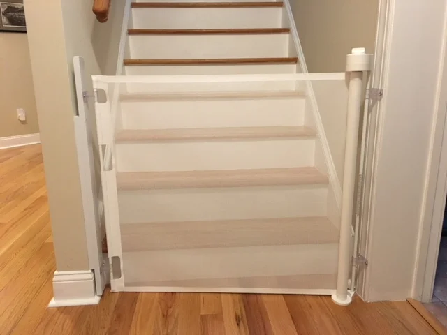 Wooden Gate For Basement Stairs - Openbasement