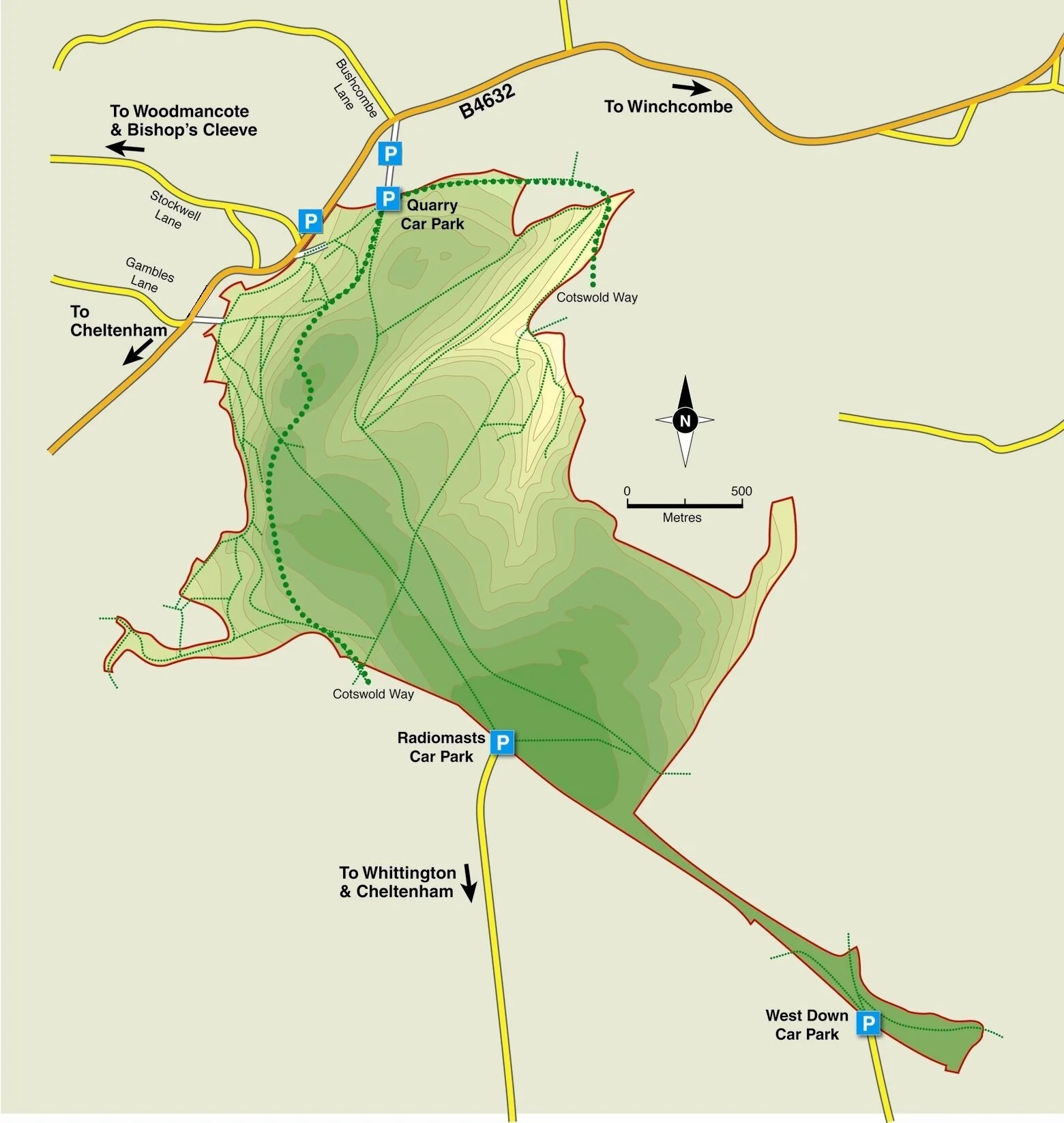Getting to Cleeve Common — Cleeve Common