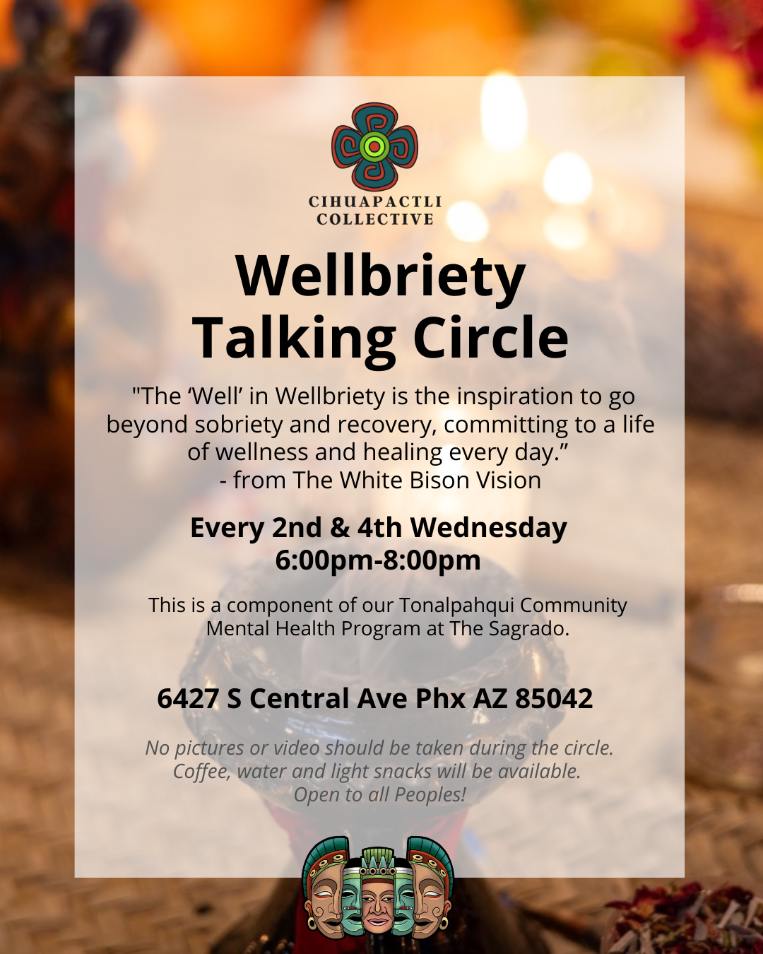 Wellbriety Talking Circle — Cihuapactli Collective
