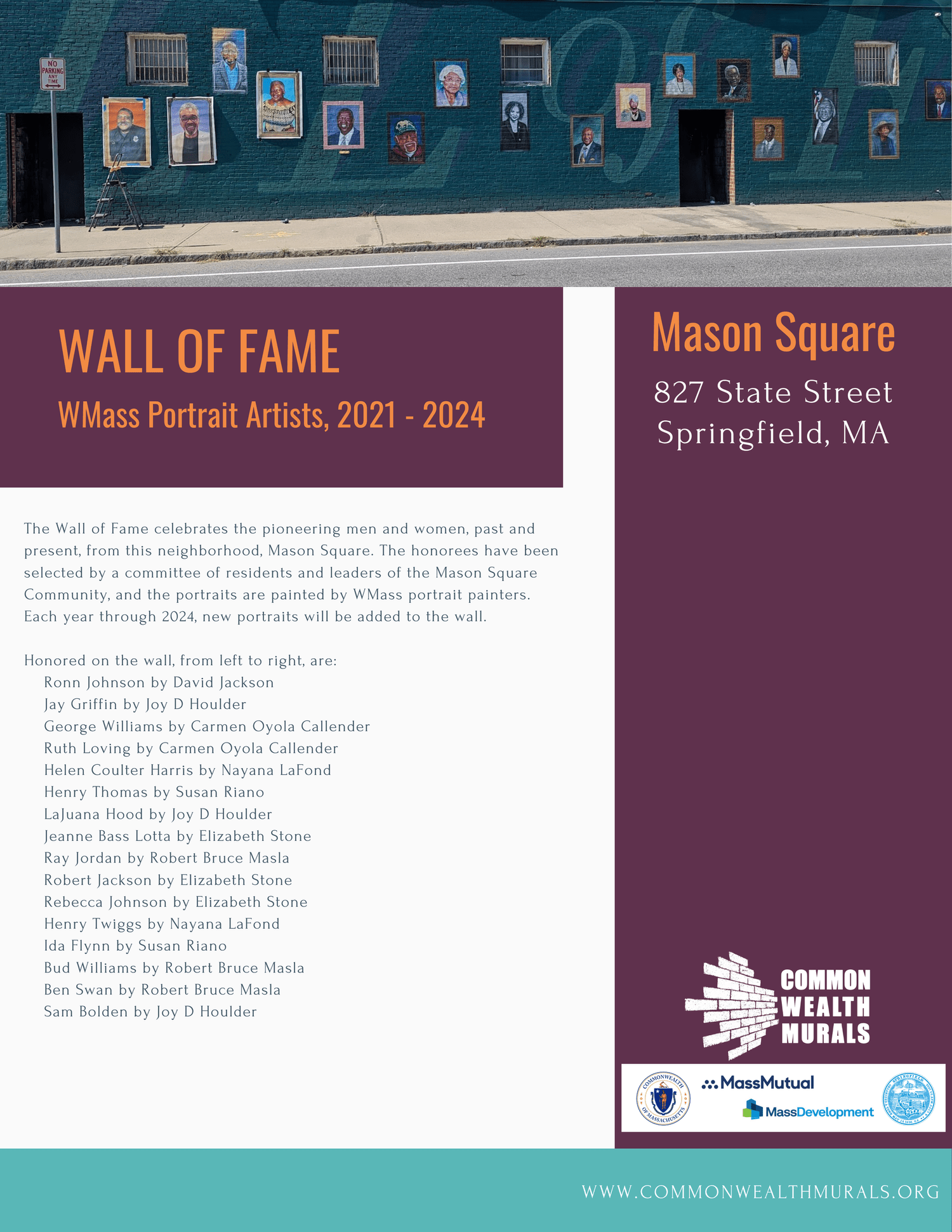 Wall of Fame — Common Wealth Murals