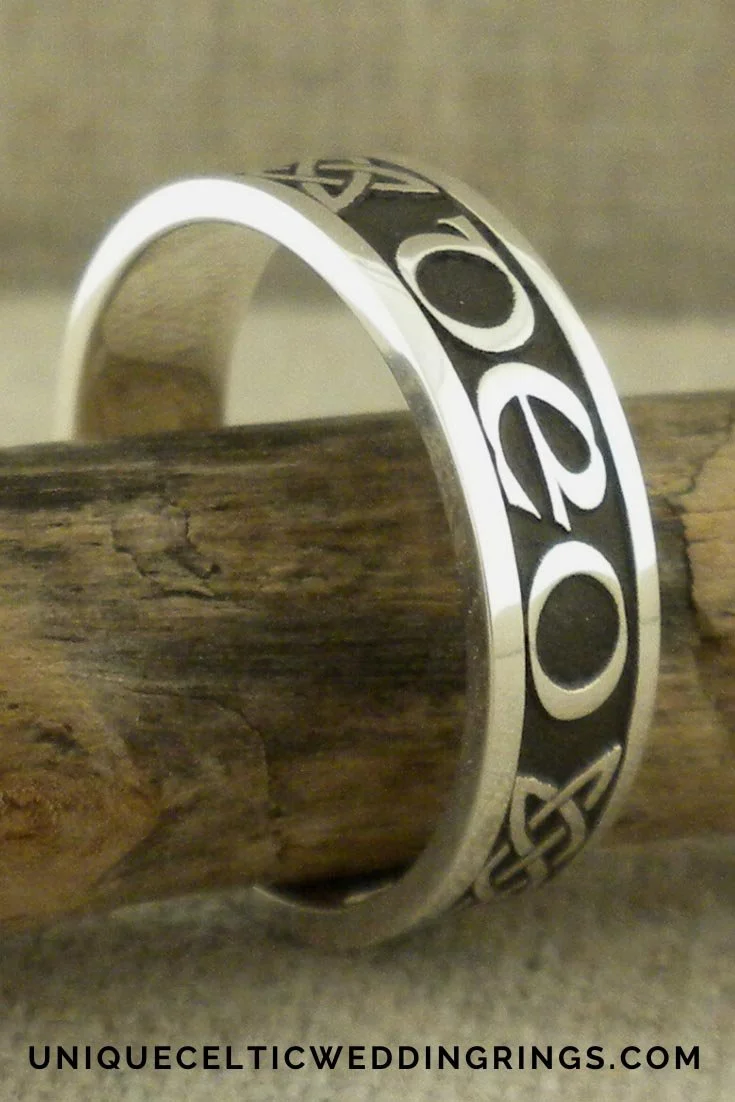 Ladies Gra Go Deo Wedding Ring — Unique Celtic Wedding Rings