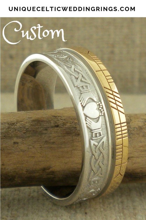 Custom Wedding Rings — Unique Celtic Wedding Rings
