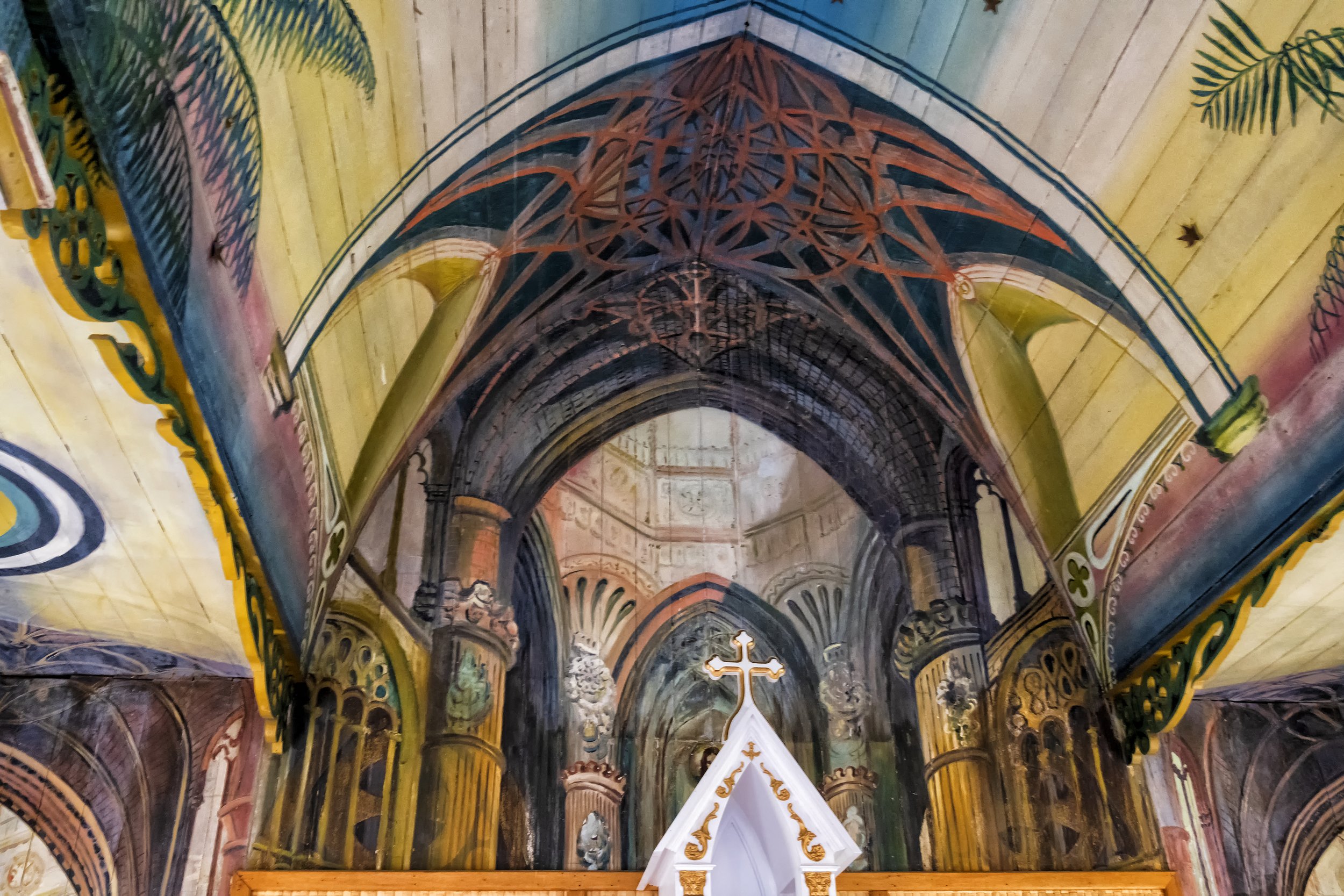 The Soul Artist- Hawaii Island’s “Painted Church”- St. Benedict’s ...