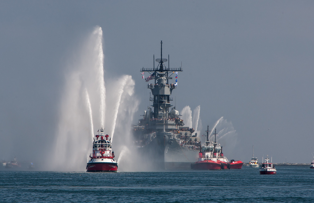 Our History and Heritage – The Battleship of Presidents the USS Iowa ...