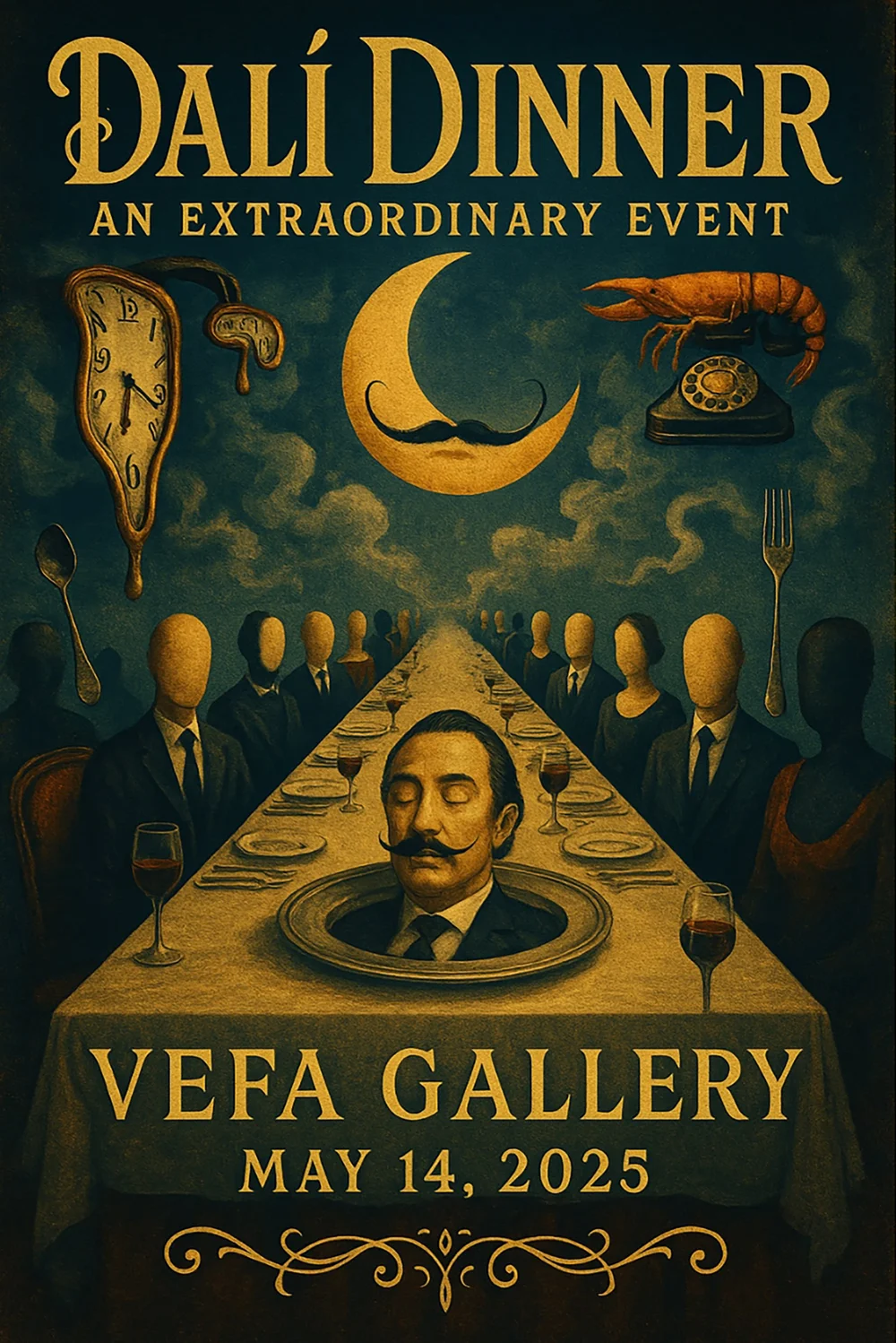 VEFA Gallery – Salvador Dali Surrealism Dinner - Inside Dali’s Dream By ...
