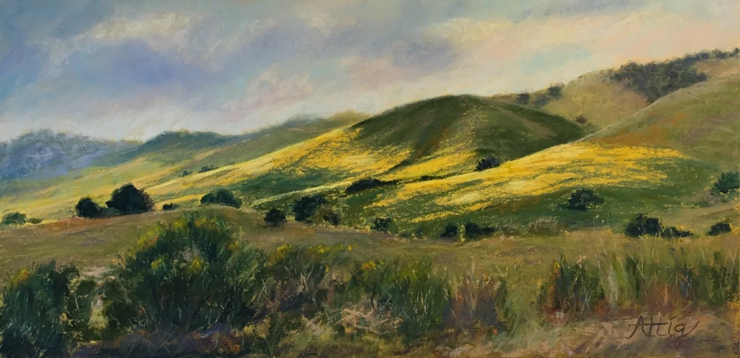 The Beautiful Art Journey of Lynn Attig: Painting Pastelscapes — Palos ...