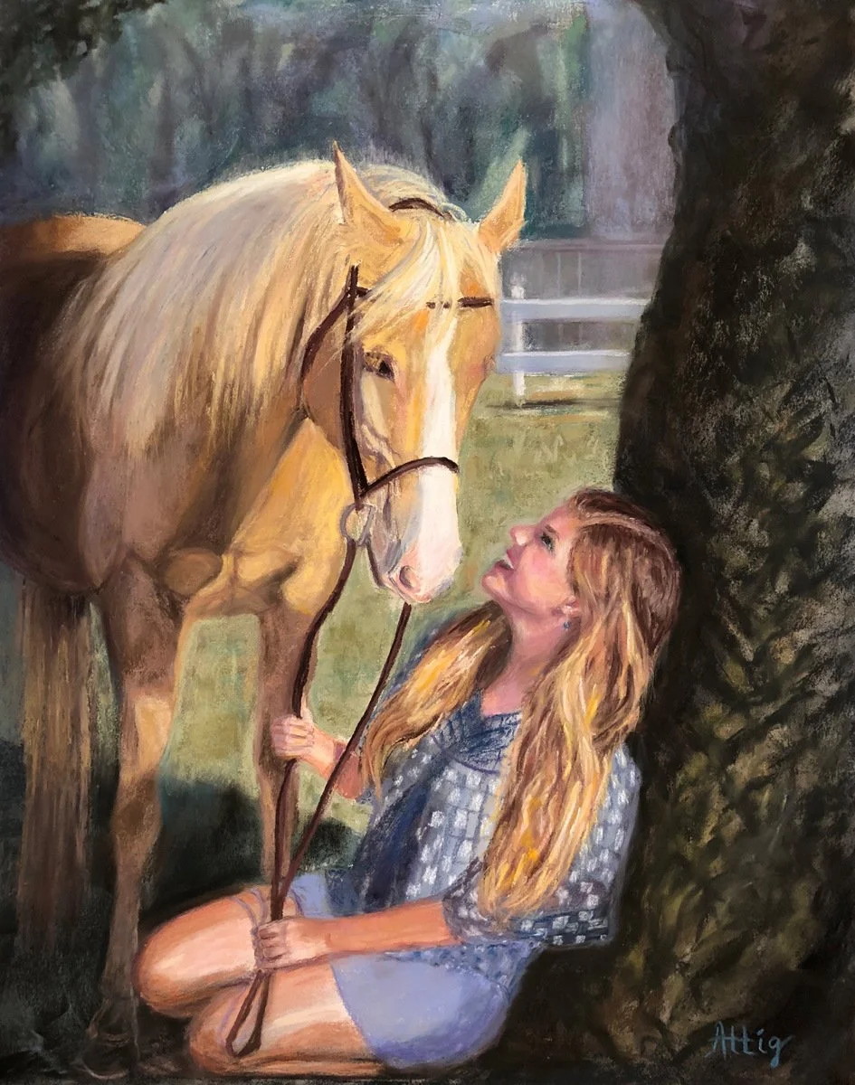 The Beautiful Art Journey of Lynn Attig: Painting Pastelscapes — Palos ...