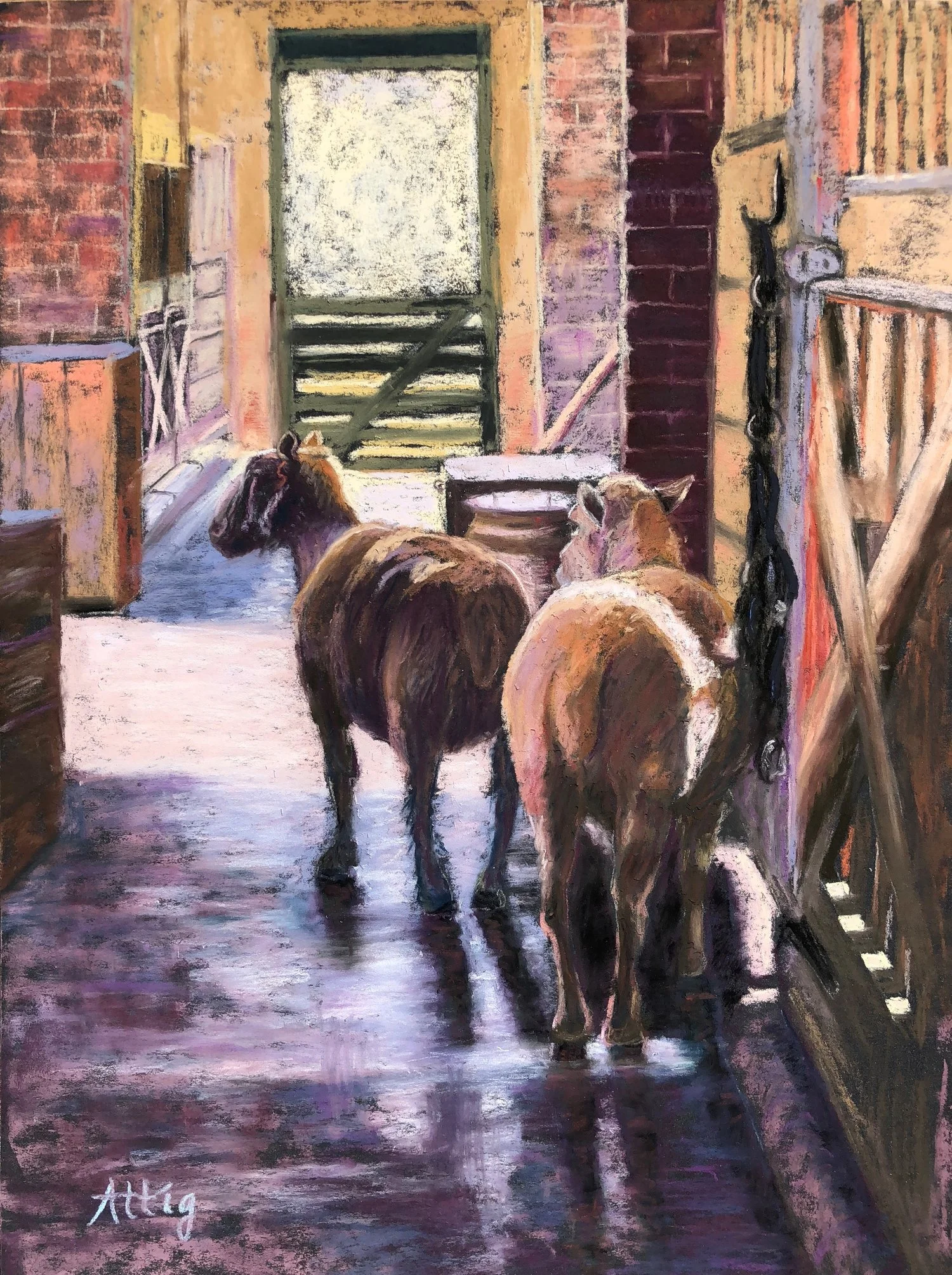 The Beautiful Art Journey of Lynn Attig: Painting Pastelscapes — Palos ...