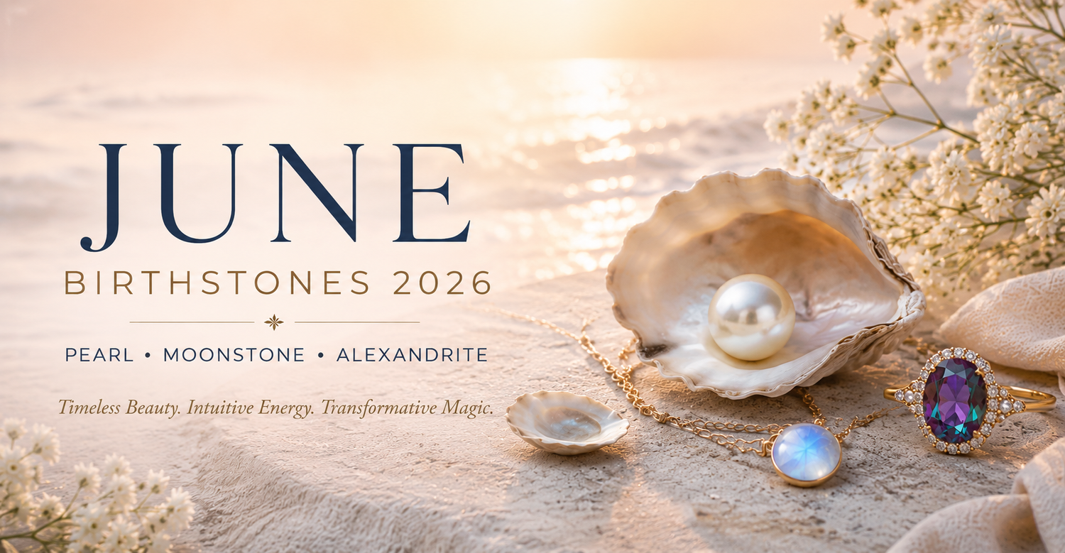 June Birthstones 2026: Pearl, Moonstone & Alexandrite Meaning and ...