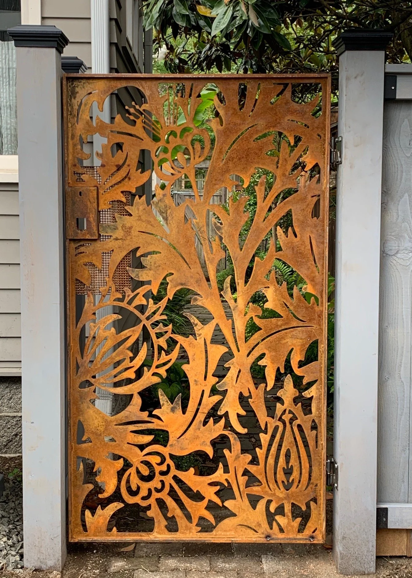 jill torberson-custom metal fabrication gates / fences