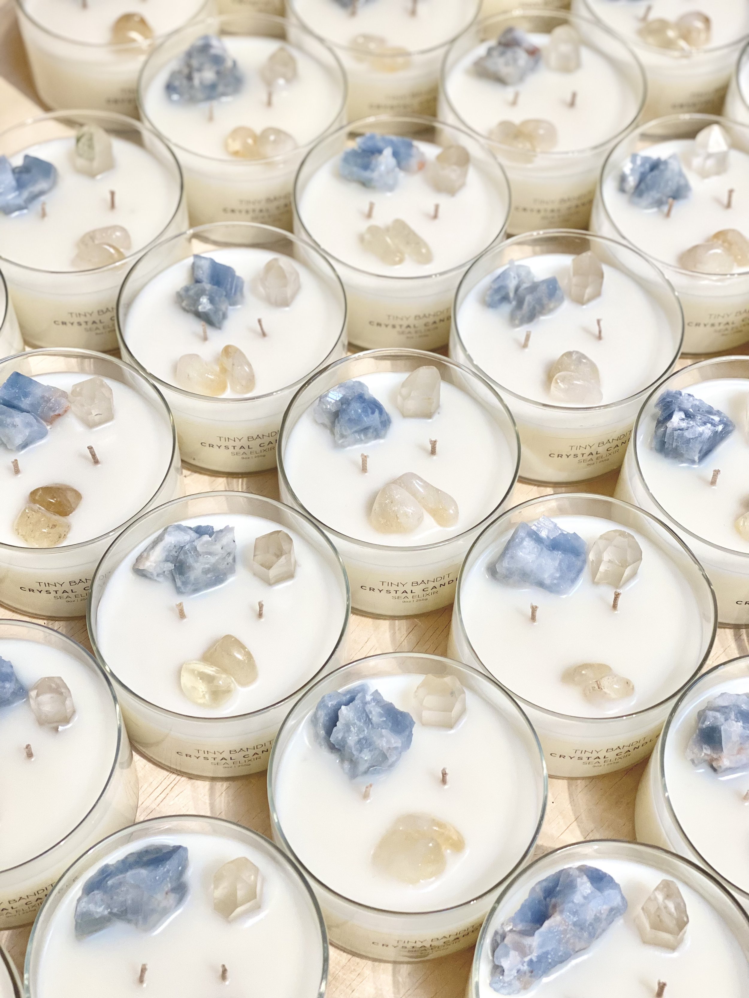 9 oz Crystal Candle | Aire Boheme — T I N Y B A N D I T