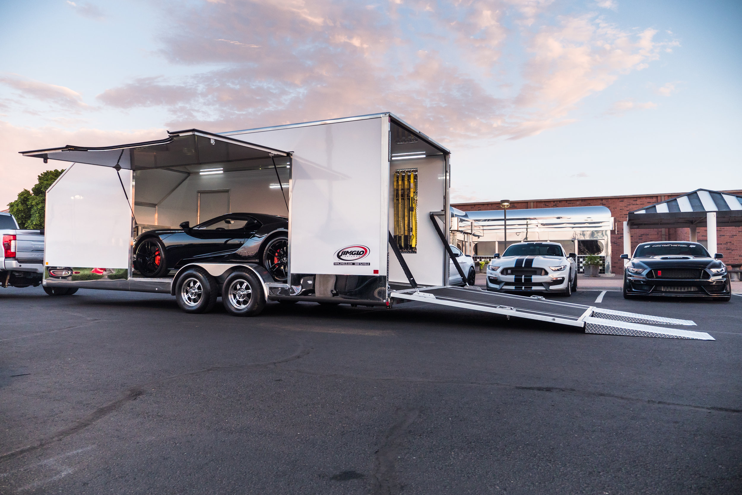 Car Trailer Exclusively Recommended by Ford for the FORD GT — JIMGLO ...