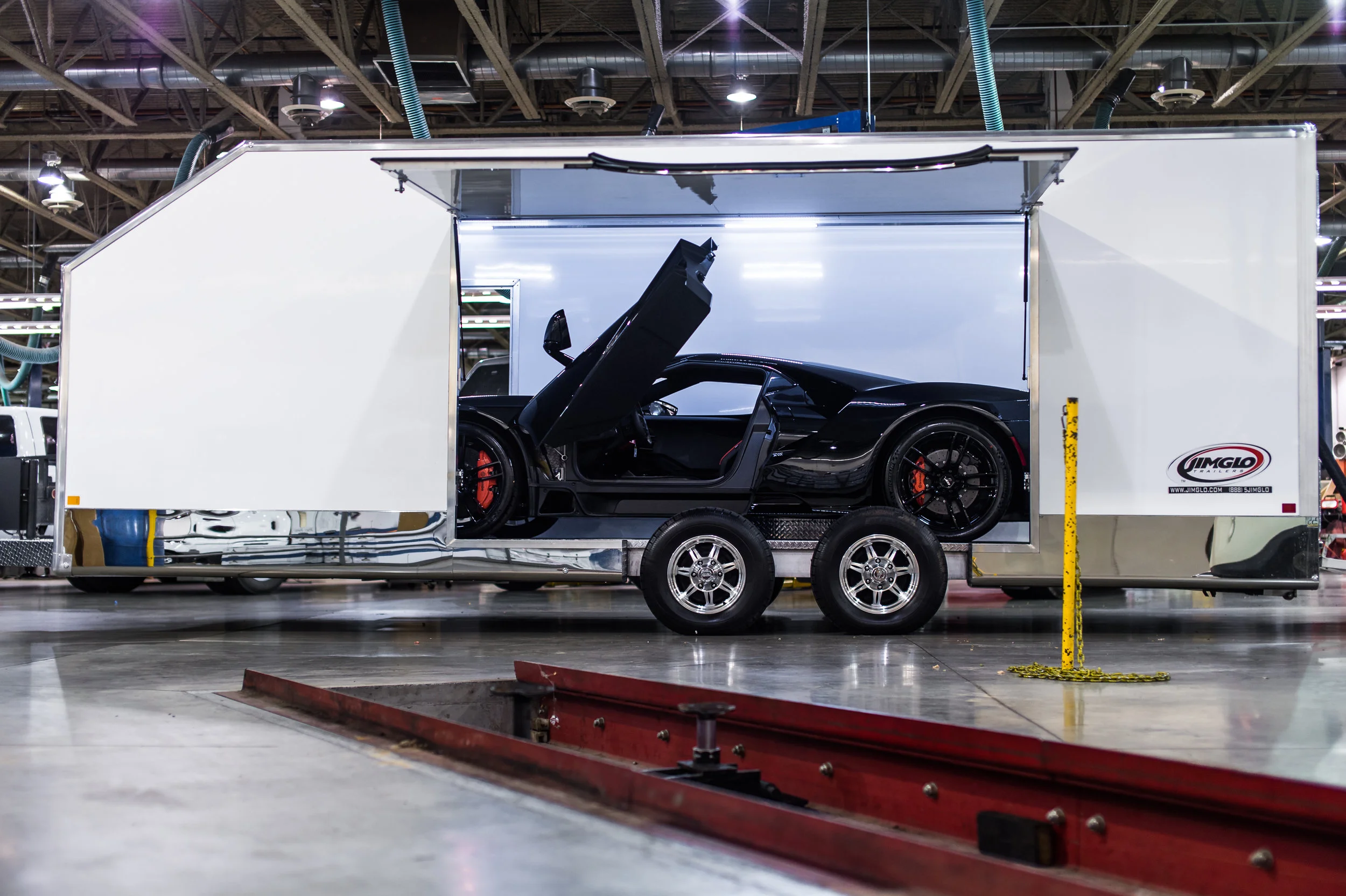 Car Trailer Exclusively Recommended by Ford for the FORD GT — JIMGLO ...