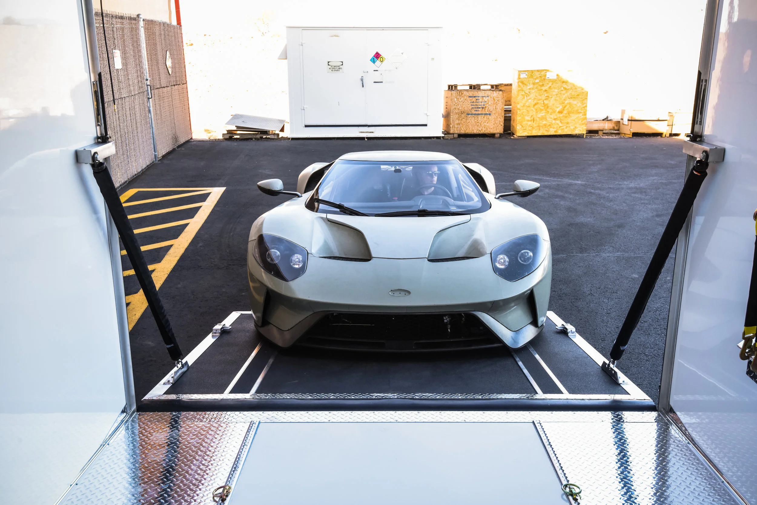 Car Trailer Exclusively Recommended by Ford for the FORD GT — JIMGLO ...