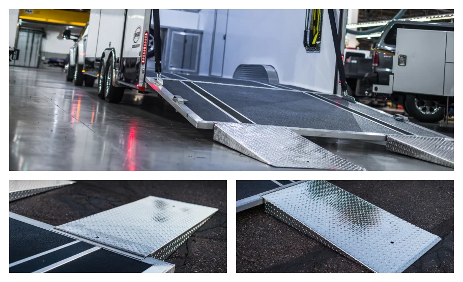 Enclosed Car Trailer with Escape Door and Removable Fender — JIMGLO ...