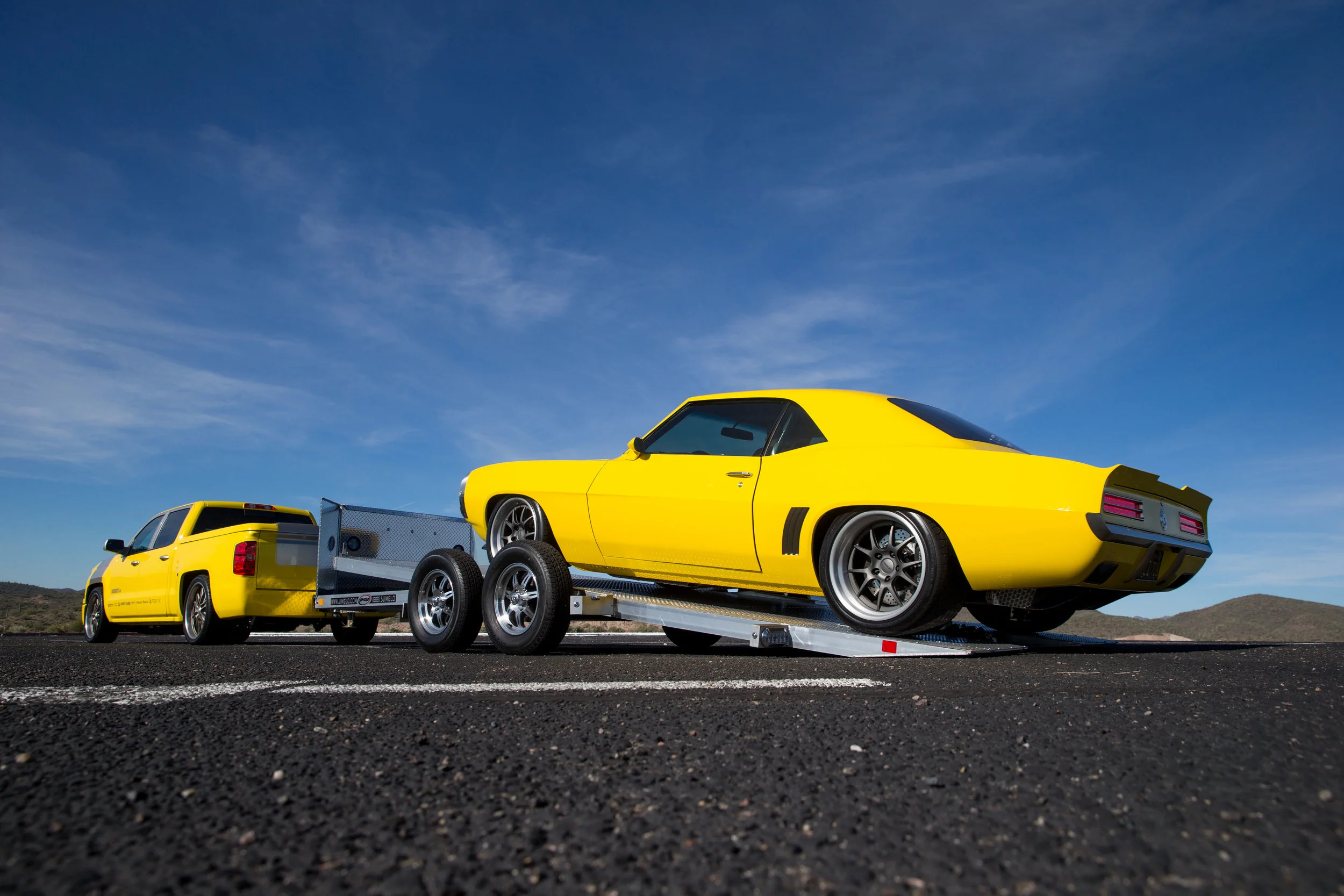 Open Car Trailer for Low Cars | NO RAMPS | Quick & Simple to Load ...