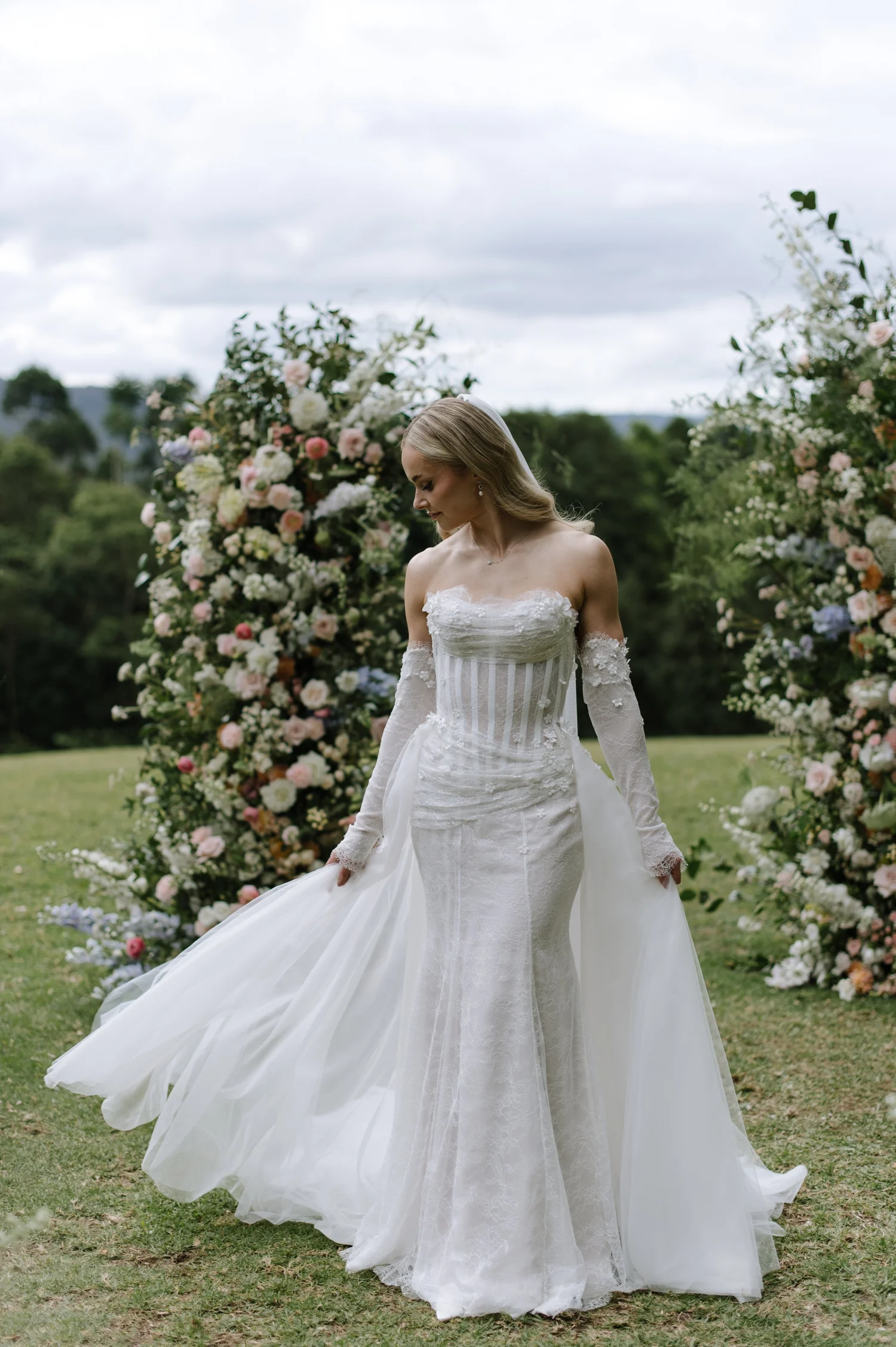Custom Wedding Dress Melbourne - Holly Butler