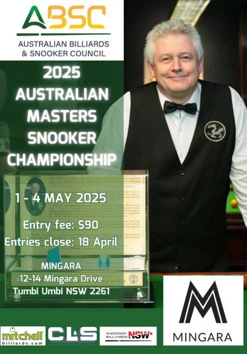 Australian Masters Snooker Championship — Snooker and Billiards NSW