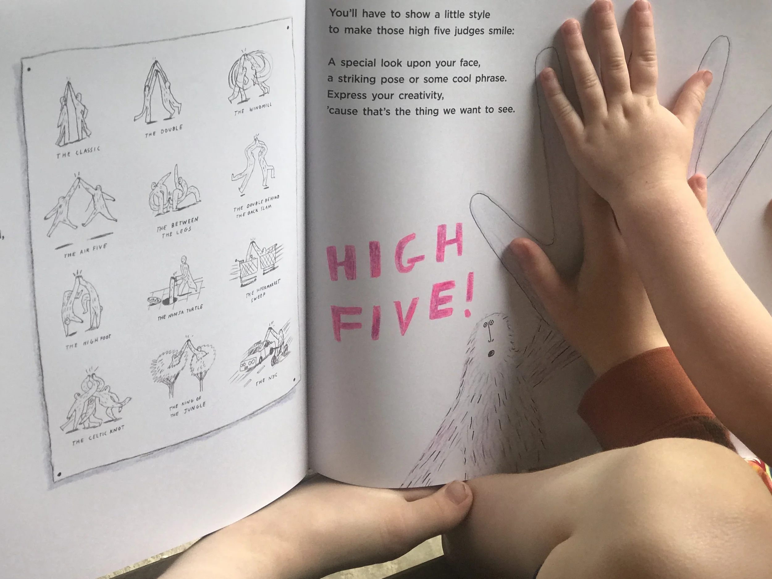 High Five: A Picture Book Where Playing and Reading Collide | Dad Suggests