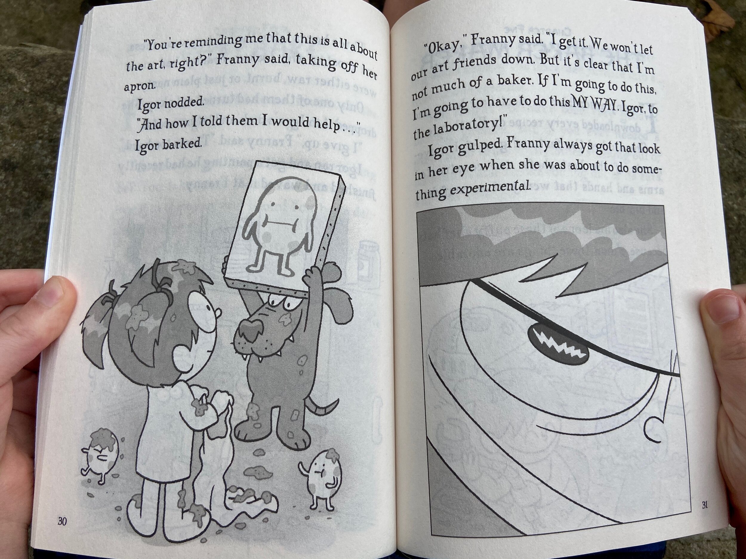 Franny K. Stein: A Hilarious and Spooky Early Chapter Book Series | Dad ...