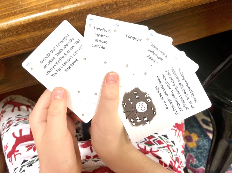 Super Silly Stories: Apples to Apples for Storytellers | Dad Suggests