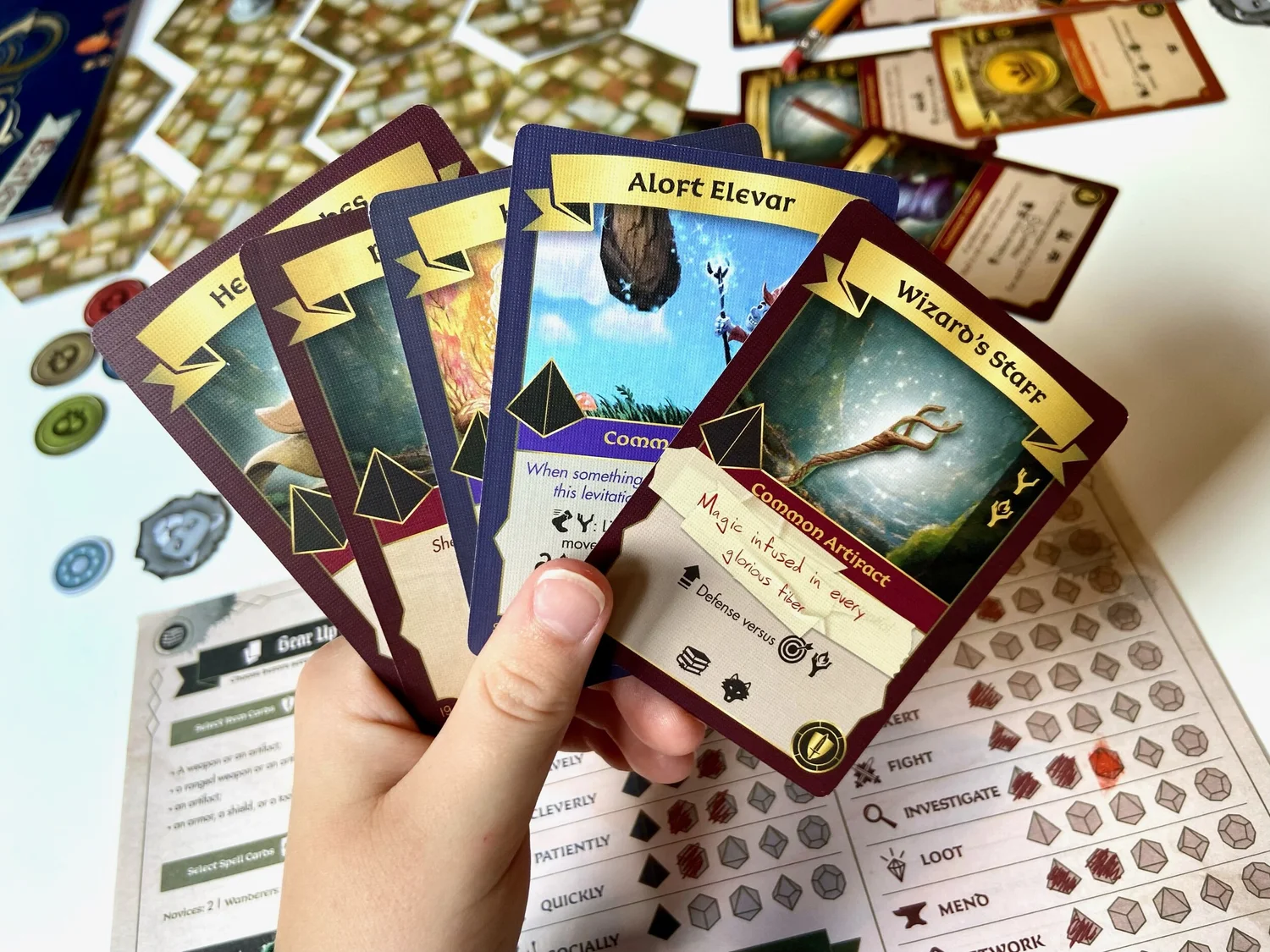 Quests of Yore: The RPG Family Board Game from Pixar's Onward | Dad ...