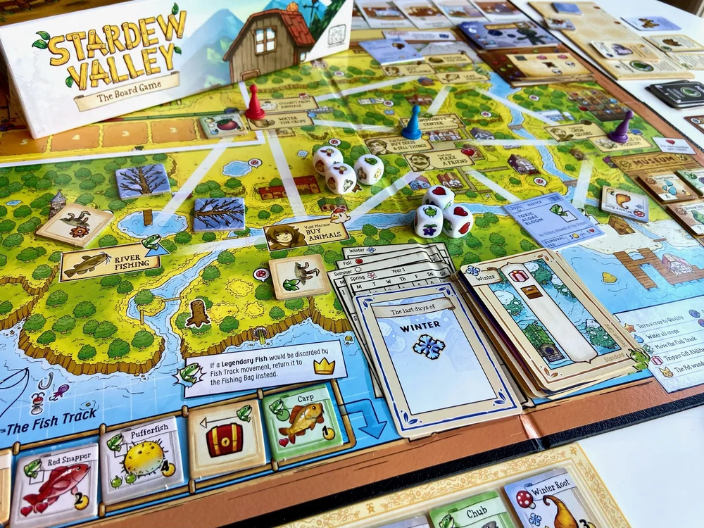 Stardew Valley the Boardgame Brings Cooperative Farming Fun to the ...